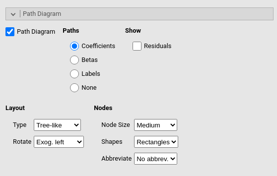 Path analysis for jamovi
